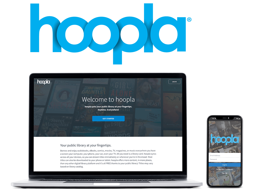 Hoopla | Audiobooks, E-books, Movies | WGRLS Public Libraries